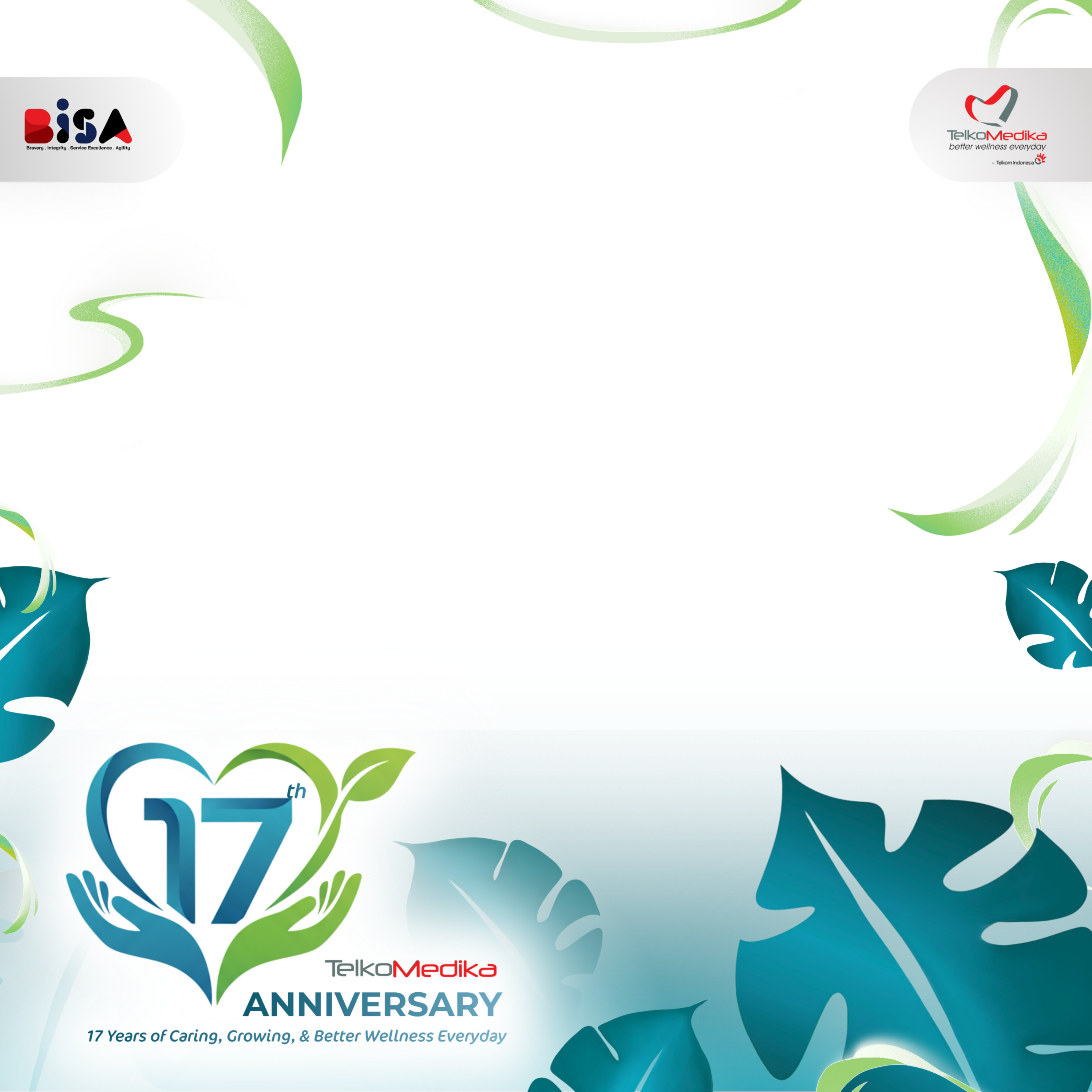 TelkoMedika 17th Anniversary! | Twibbon Tanpa Watermark - Twibify