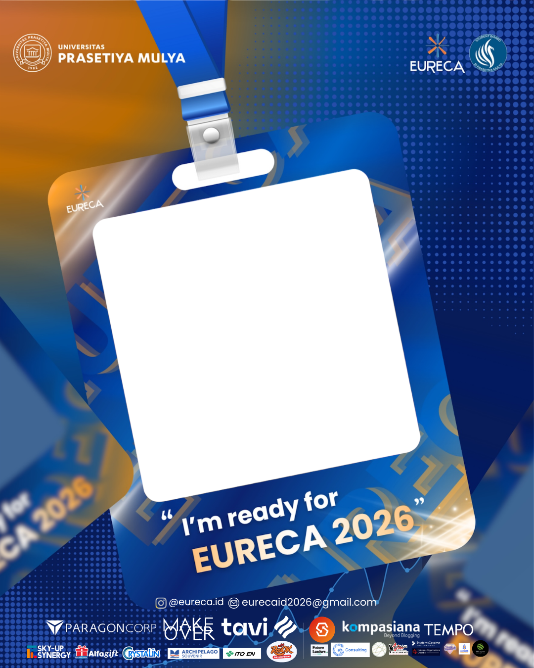 EURECA 2026 | Twibbon Tanpa Watermark - Twibify